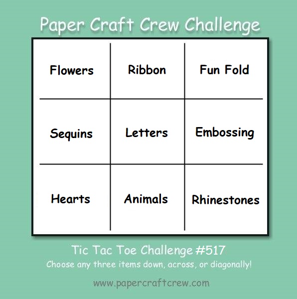 PCC517: Tic Tac Toe Challenge - Paper Craft Crew Challenges