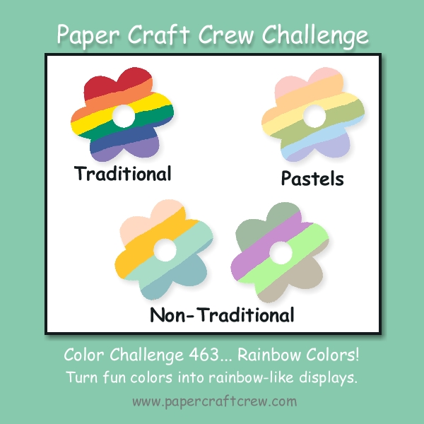 PCC463: Color Challenge - Paper Craft Crew Challenges
