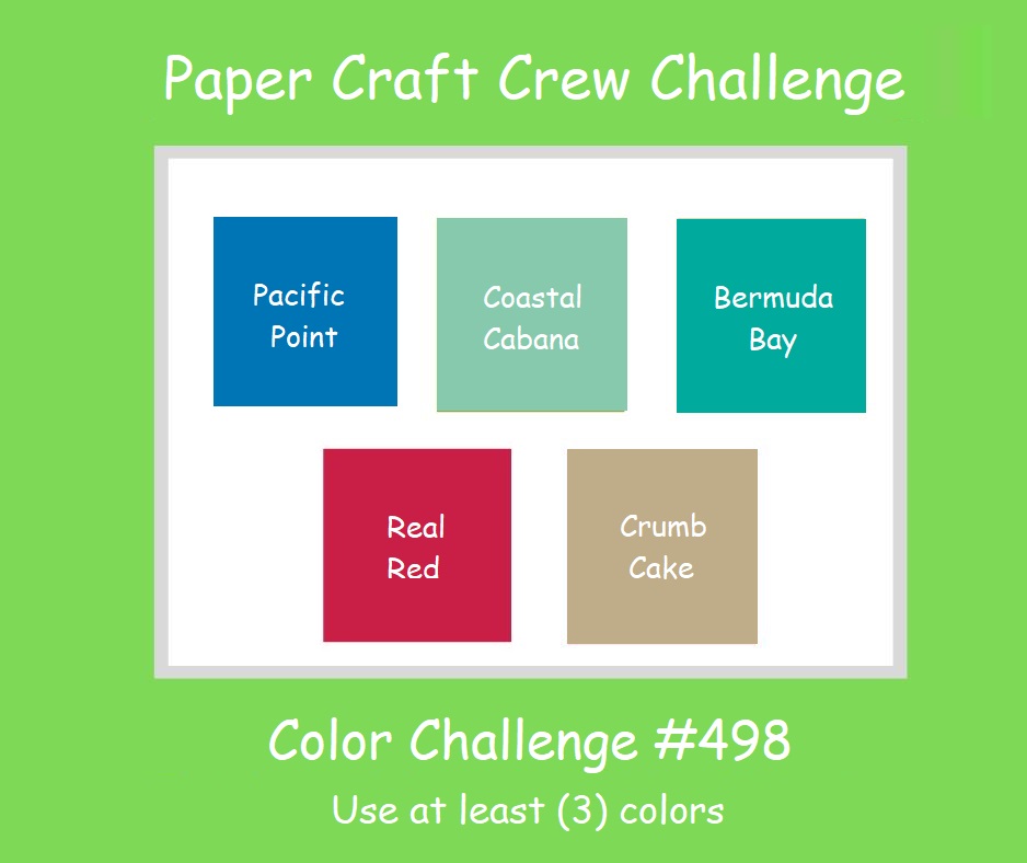 PCC498: Color Challenge - Paper Craft Crew Challenges