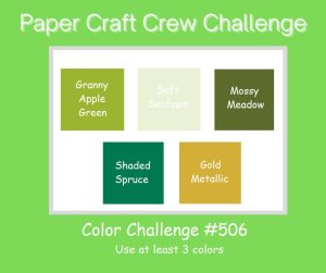 PCC506: Color Challenge - Paper Craft Crew Challenges
